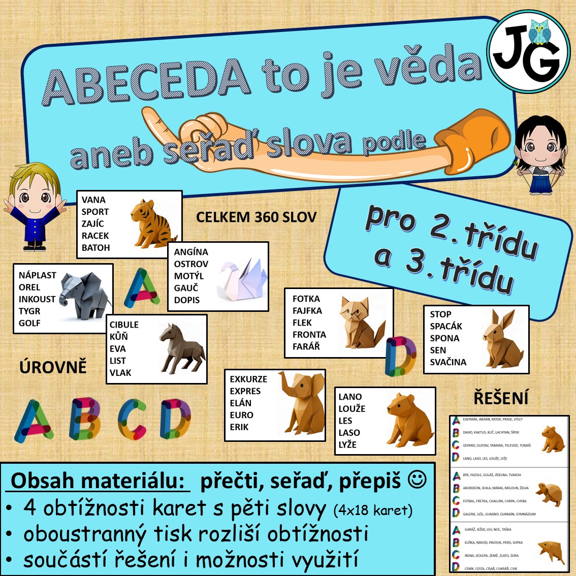 Abeceda to je věda - Český jazyk | UčiteléUčitelům.cz